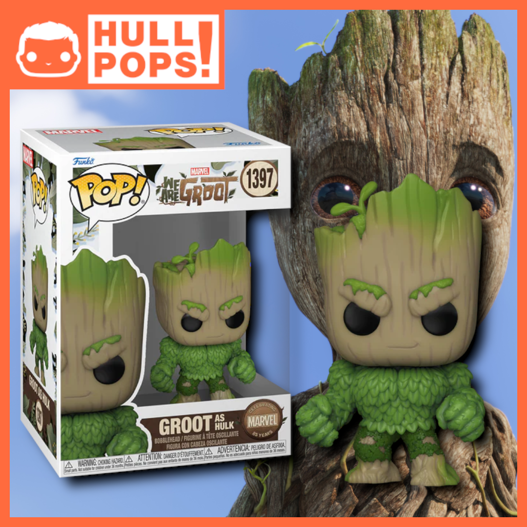 #1397 - We Are Groot - Groot As Hulk – Hull Pops Ltd
