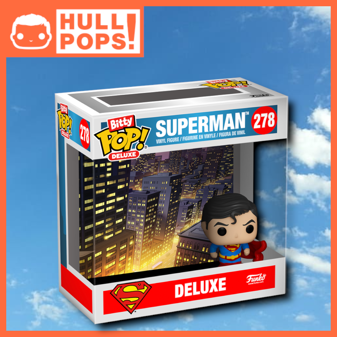 Bitty Pop! - DC - Superman – Hull Pops Ltd