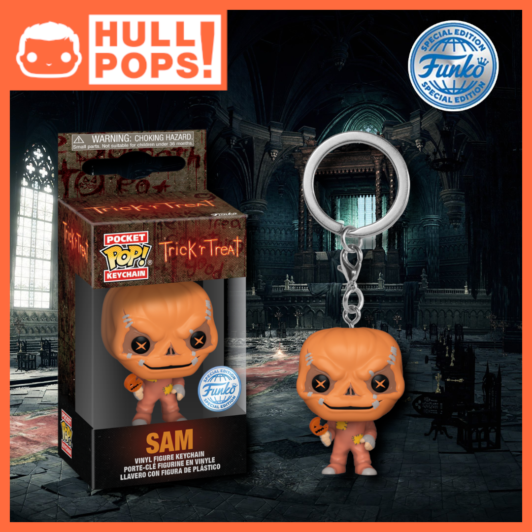 Keychain - Trick R Treat - Sam [Deposit Only] – Hull Pops Ltd