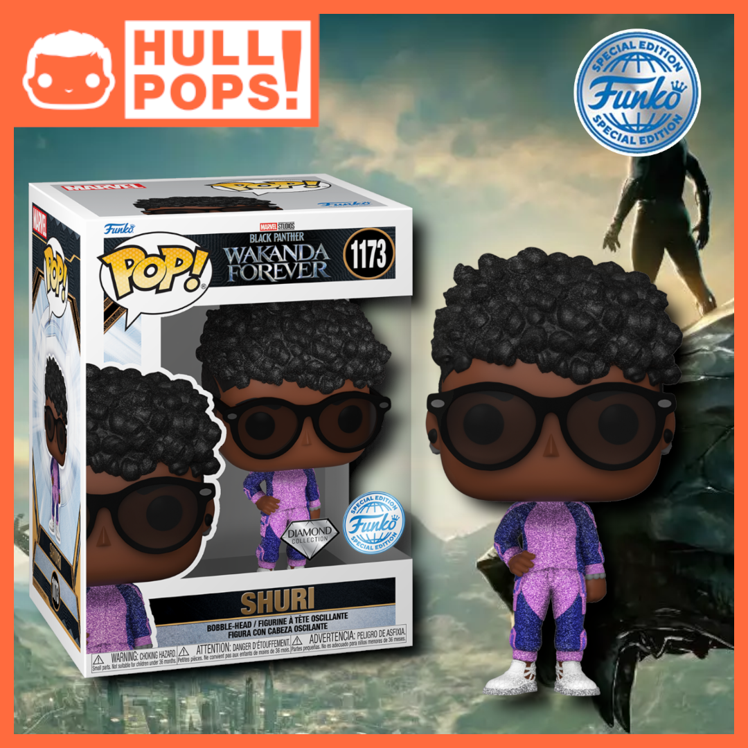 #1173 - Marvel - BPWF - Shuri - Diamond Collection Exclusive – Hull ...